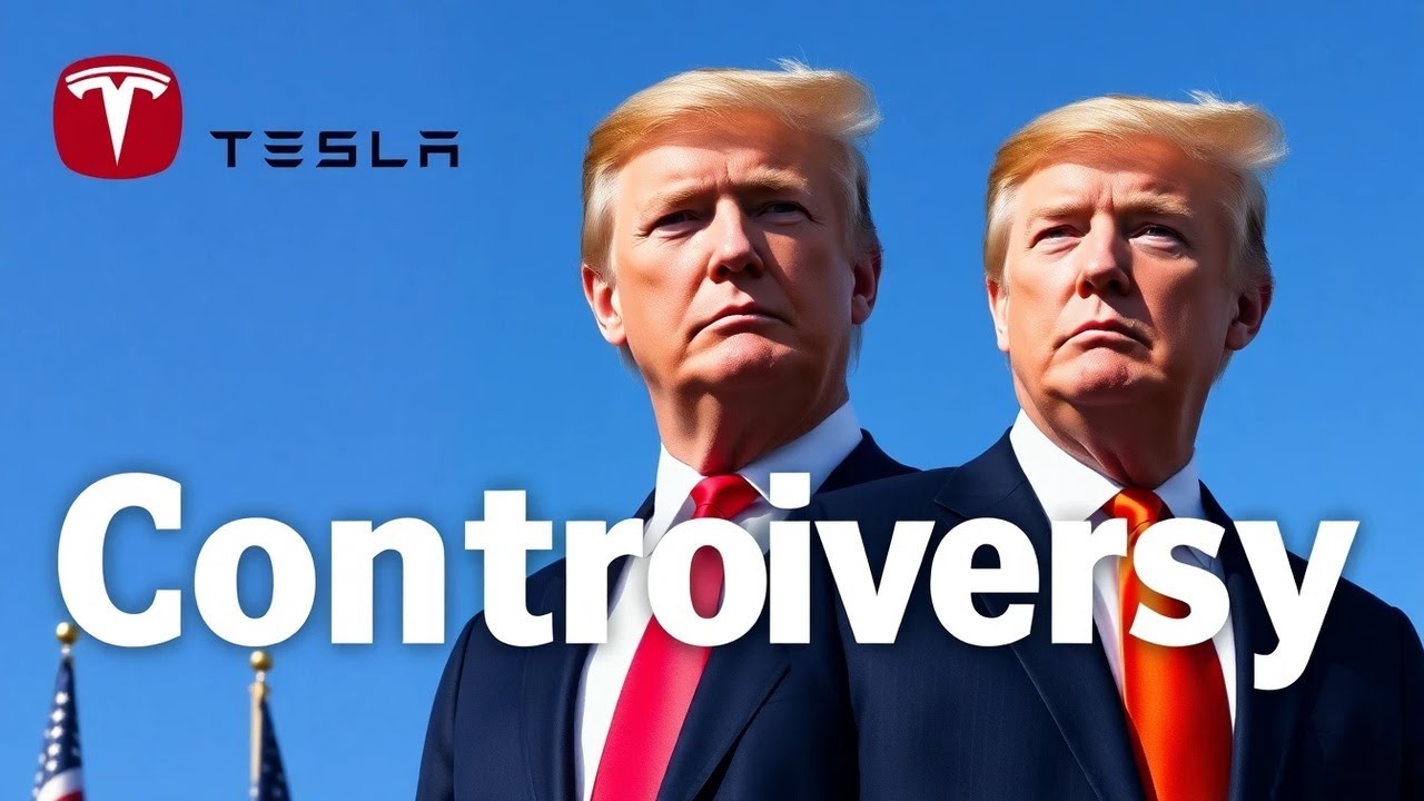 Elon Musk Sticks By Trumps's Side As Tesla Comes Under Fire - YouTube