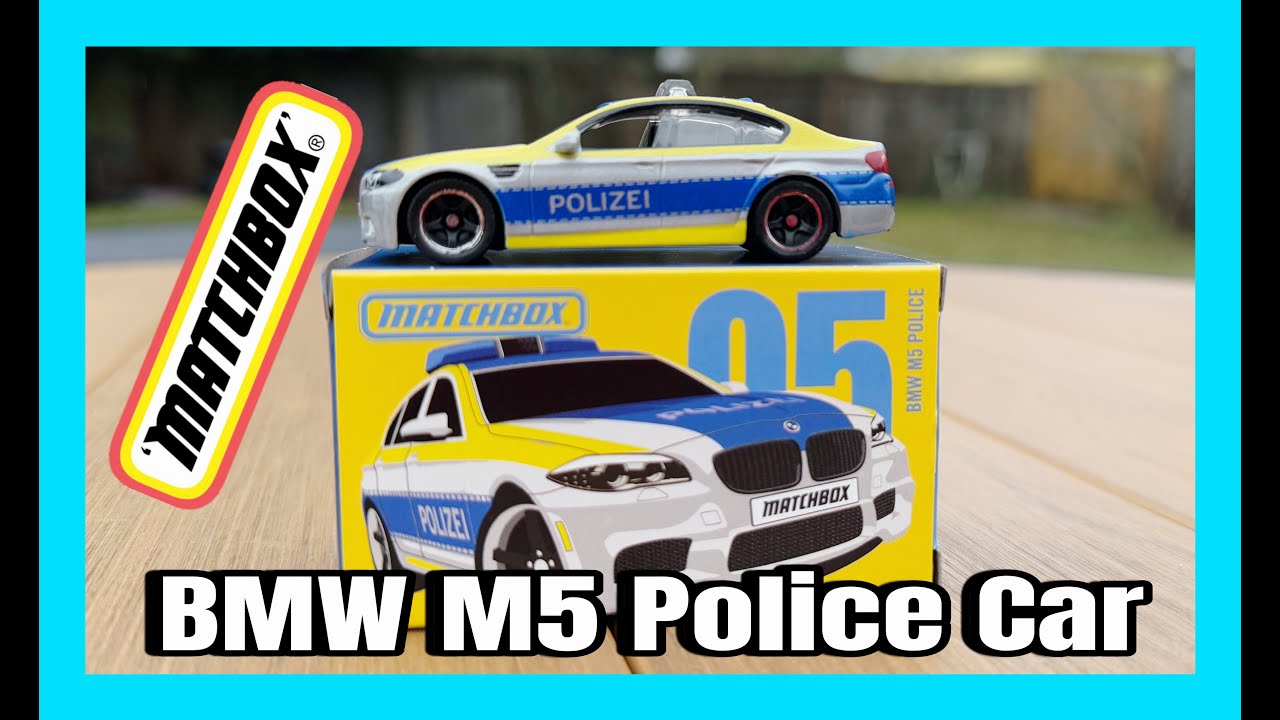 Matchbox BMW M5 Police car - Unboxing and Review - YouTube