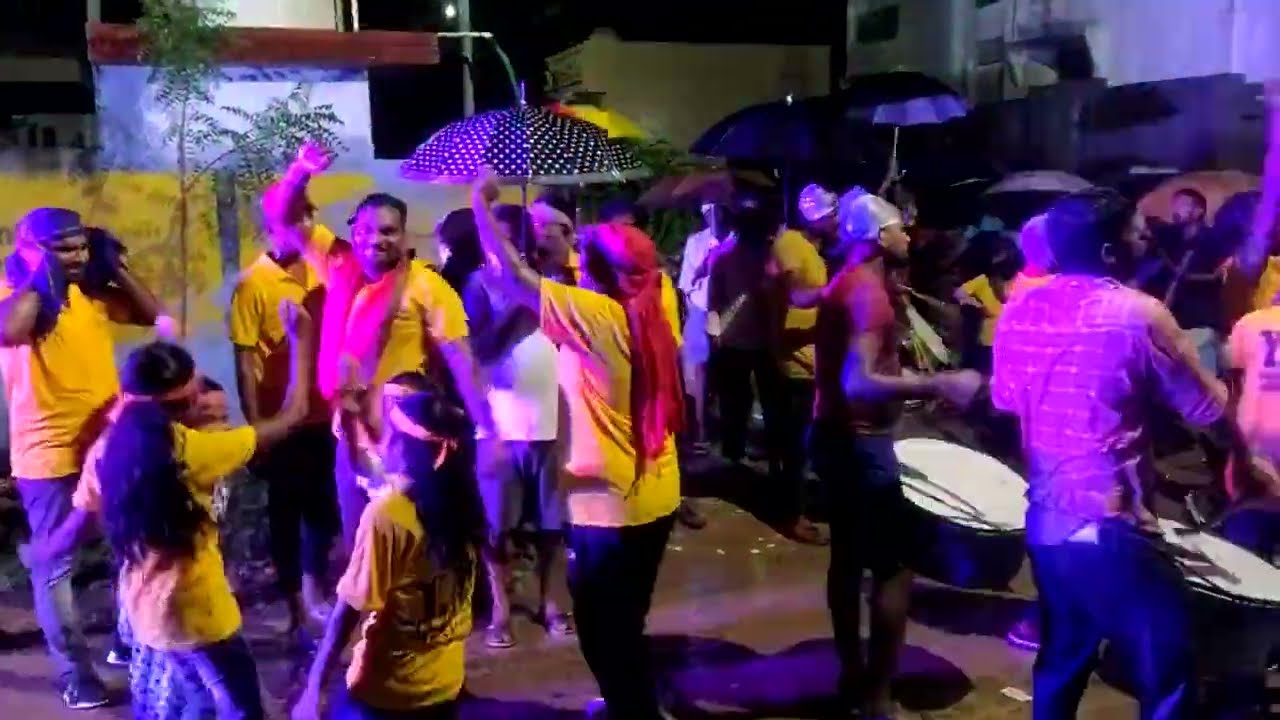 Y M S youth metpally rain dance (thaggedhele) - YouTube