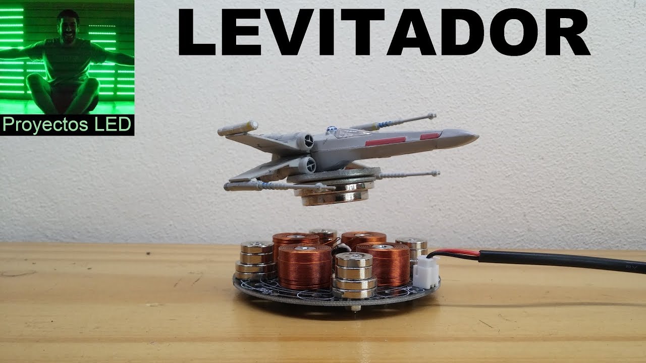 Review: levitador magnetico por repulsion - YouTube