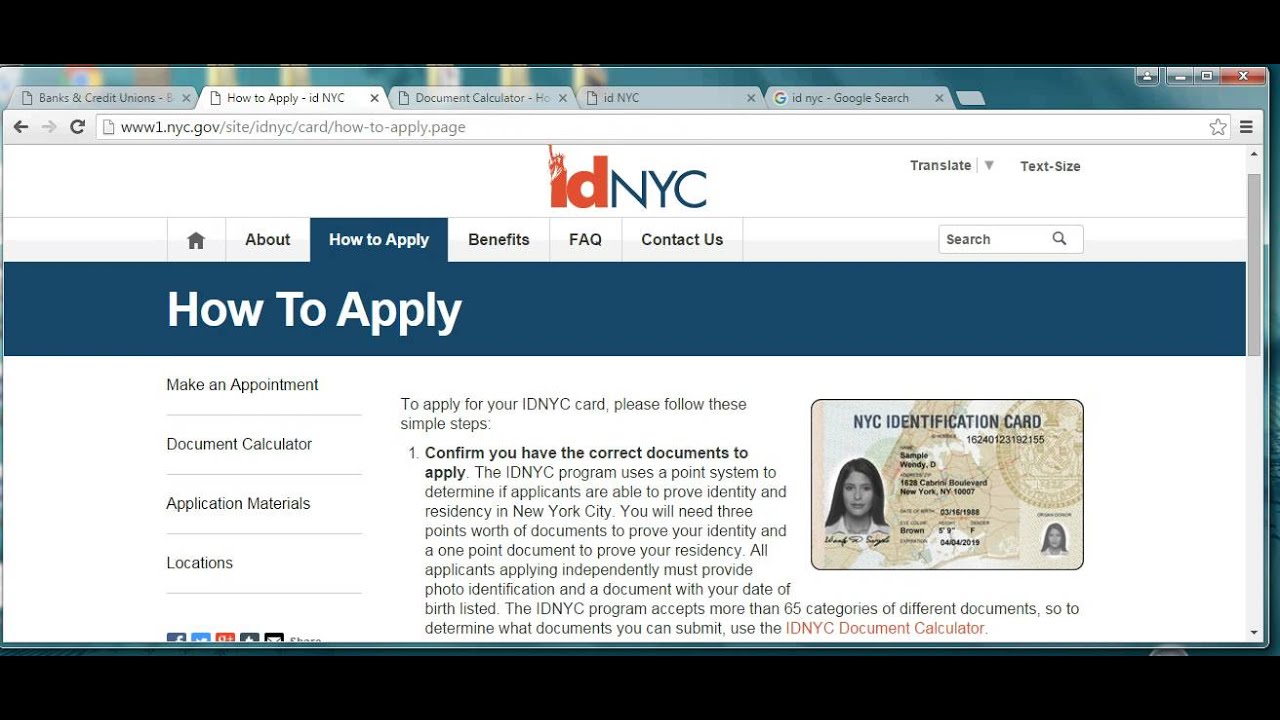How to make id NYC - YouTube
