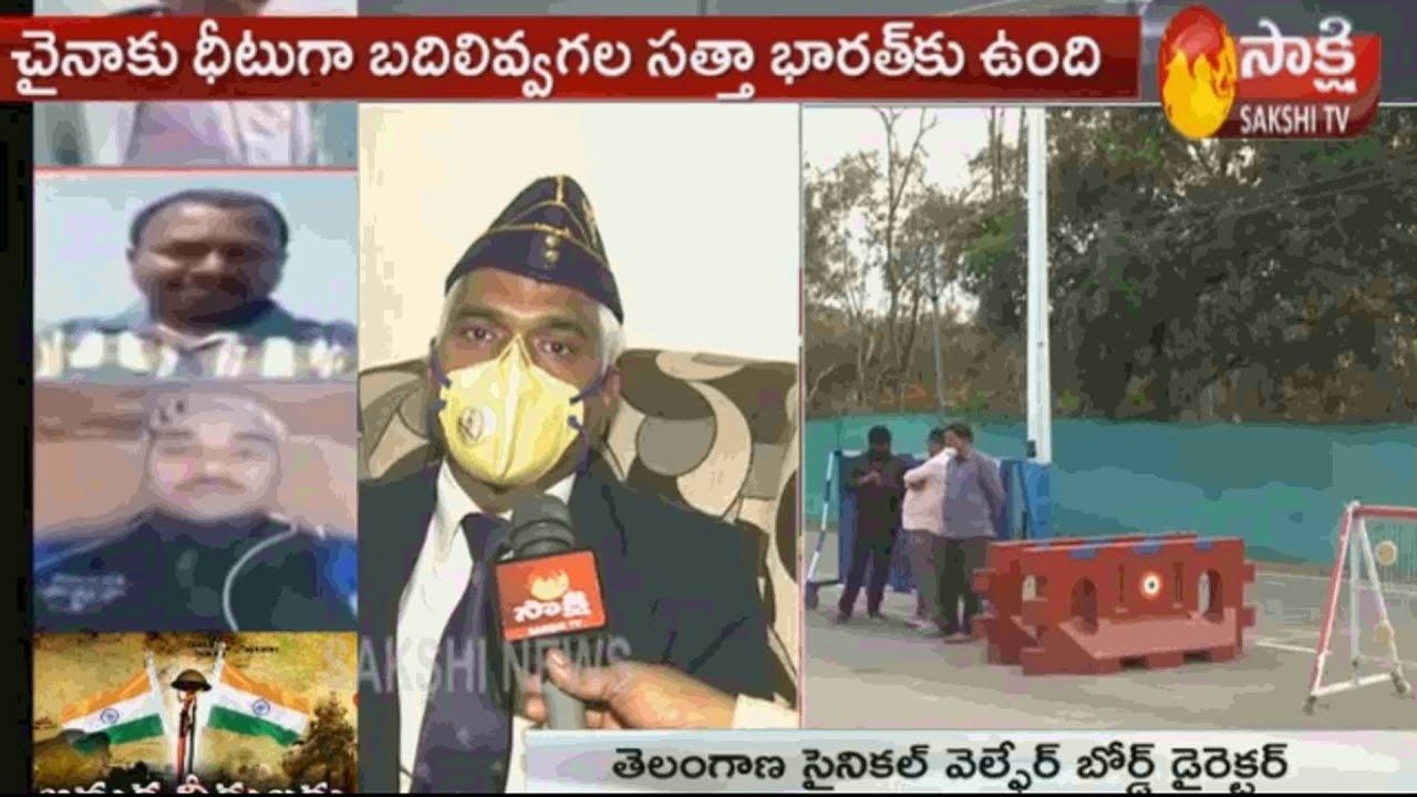 India-China disputes | Colonel P. Ramesh Kumar, director of TS Sainik ...