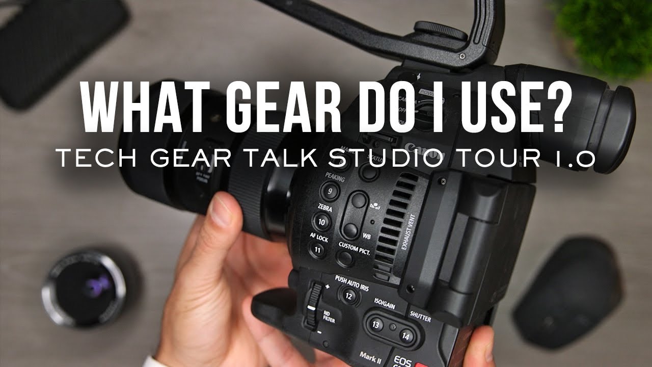WHAT GEAR DO I USE? Tech Gear Talk Studio Tour 1.0 - YouTube