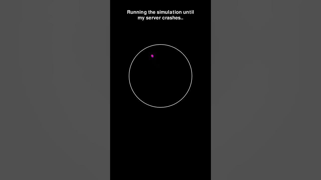 Ball bouncing simulation #adhd #music #code #space #python #physics #simulations #memes #science ...