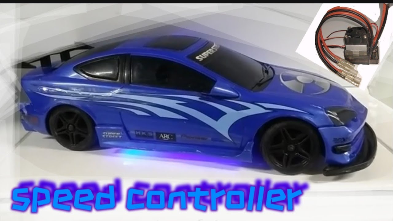 Radio Shack 2004 Acura Integra RC speed controller conversion #3 - YouTube