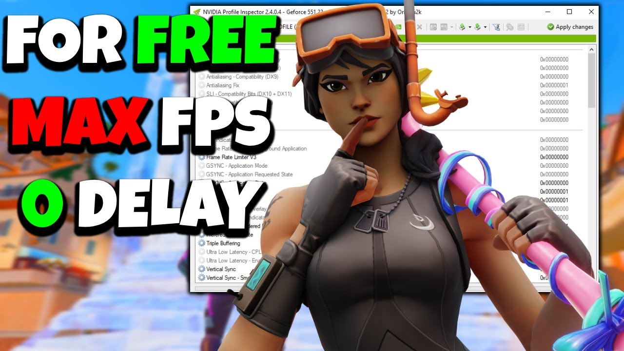 *BEST* NVIDIA FPS Boost Tool | How To Install | (MAX FPS) - YouTube