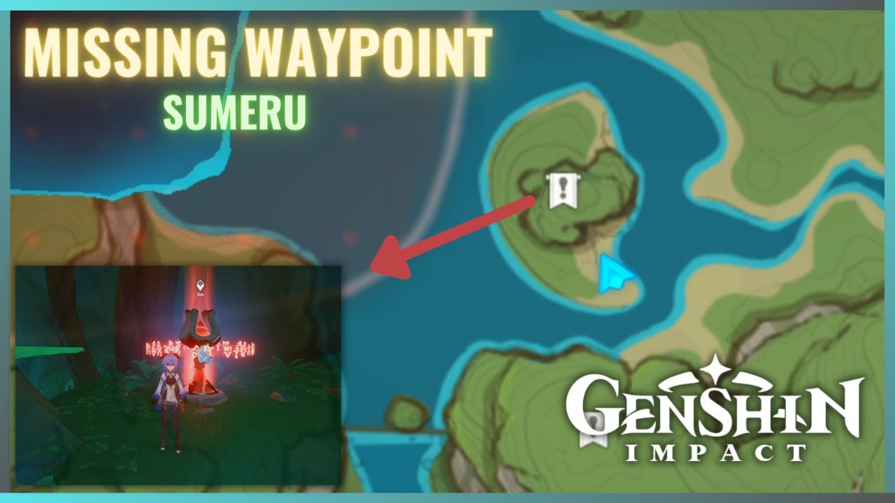Missing A Waypoint In Sumeru ?? | Genshin Impact - YouTube