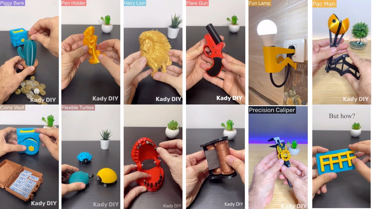 Best Cool Things to 3d Print in 2021 - YouTube