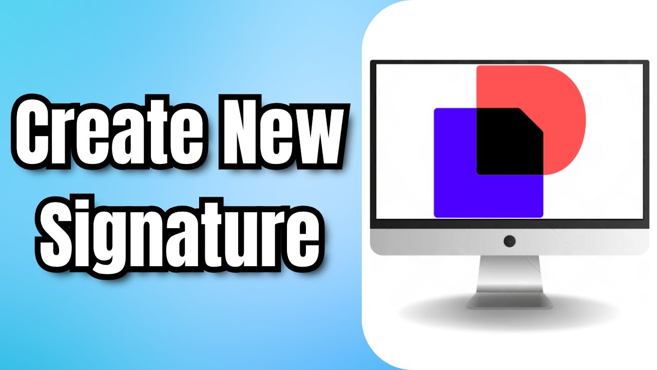 How To Create New Signature In DocuSign – Full Guide - YouTube