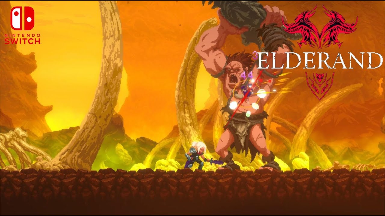 Switch好评《Elderand》中文试玩，Ns类银河恶魔城新游 - YouTube