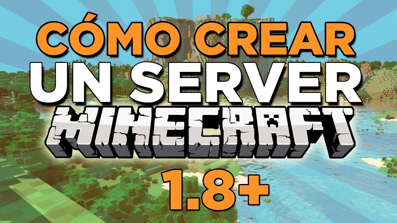 ¿Cómo crear un server en minecraft? | Todas las versiones | No Premium y Premium - YouTube
