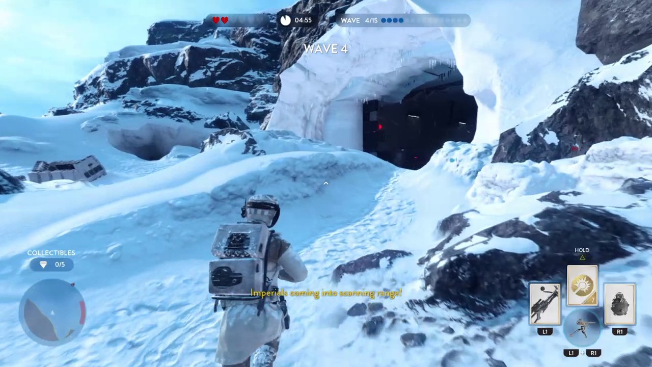 STAR WARS™ Battlefront™ Hoth Survival Solo - YouTube