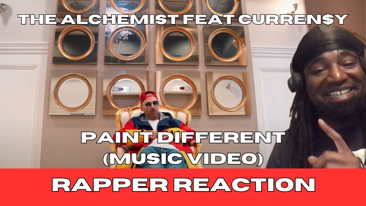 The Alchemist feat Currensy - "Paint Different" (Rapper Reaction) - YouTube