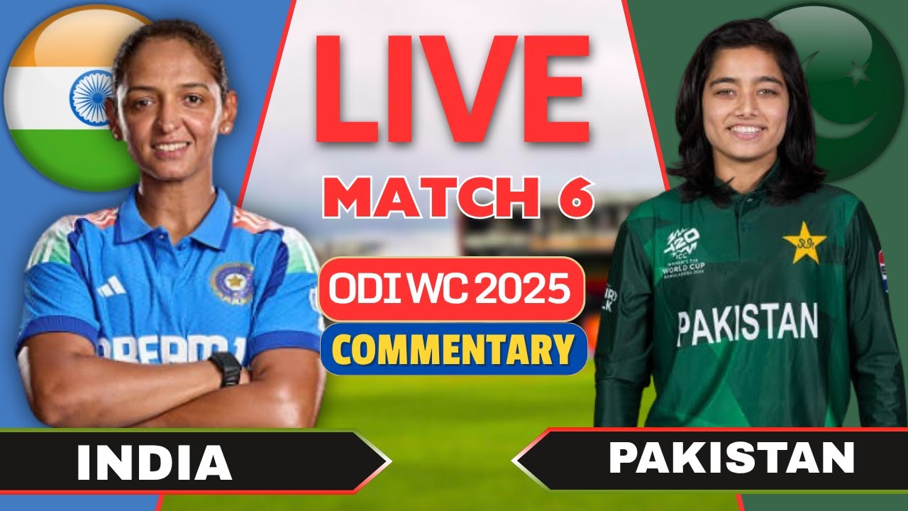 Live INDW vs PAKW Live Match ODI| IND vs PAK Women Live Cricket Match ...