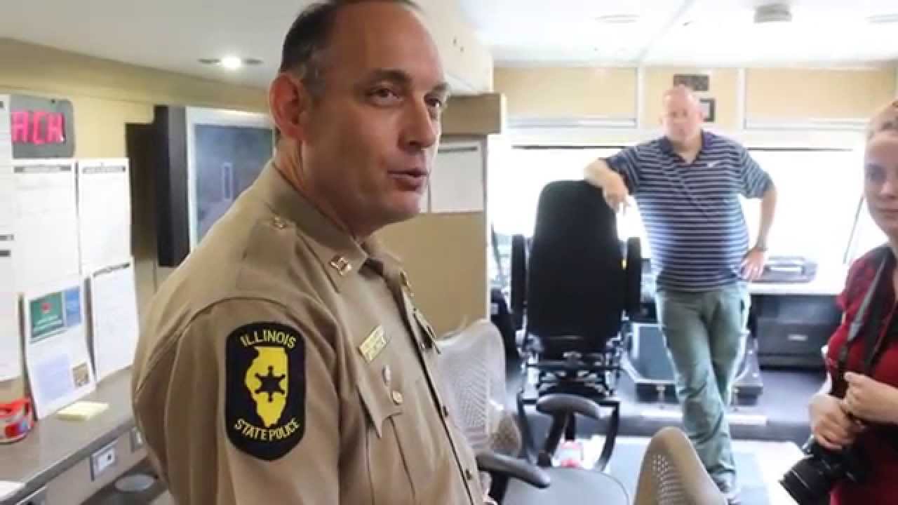 Inside the Illinois State Police Command Post - YouTube