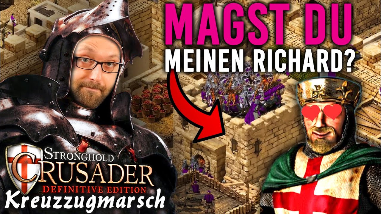 Mein Richard-Cosplay gegen FEUER • Stronghold Crusader DE ...