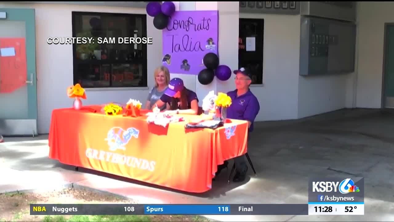 Talia Johnson signs her National Letter of Intent - YouTube