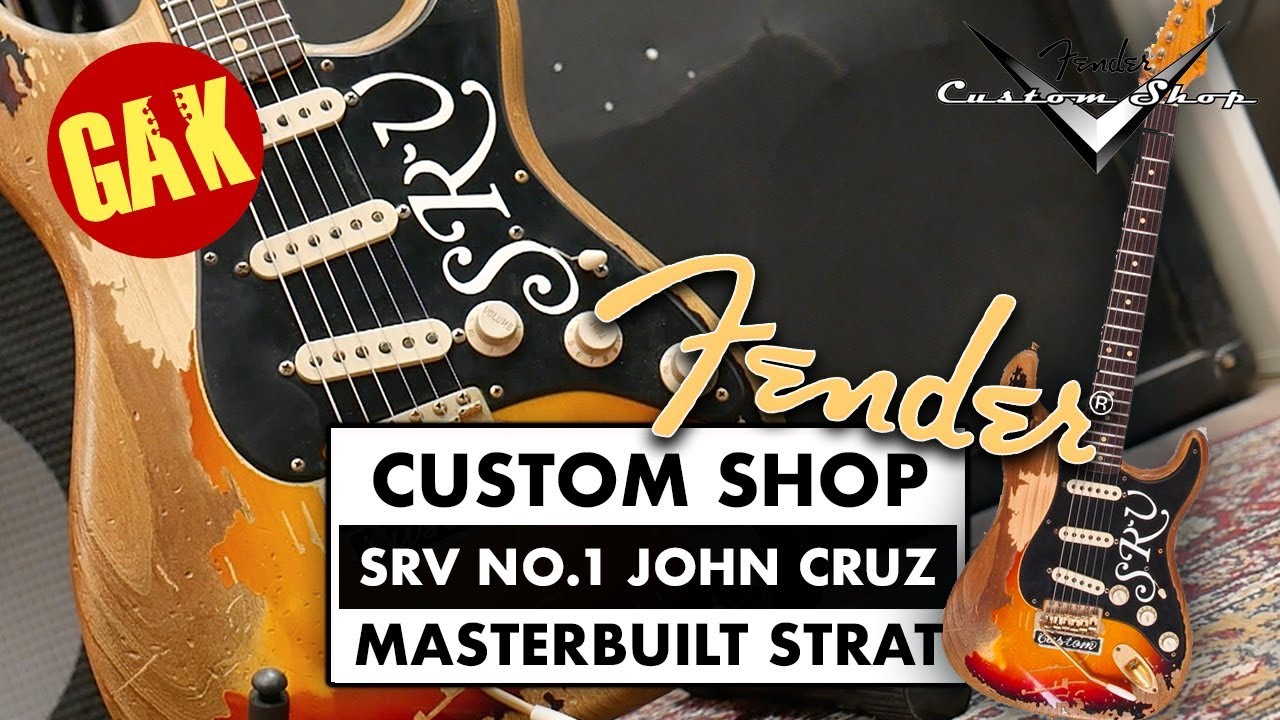 Fender Custom Shop SRV "Number 1" John Cruz Masterbuilt Stratocaster ...