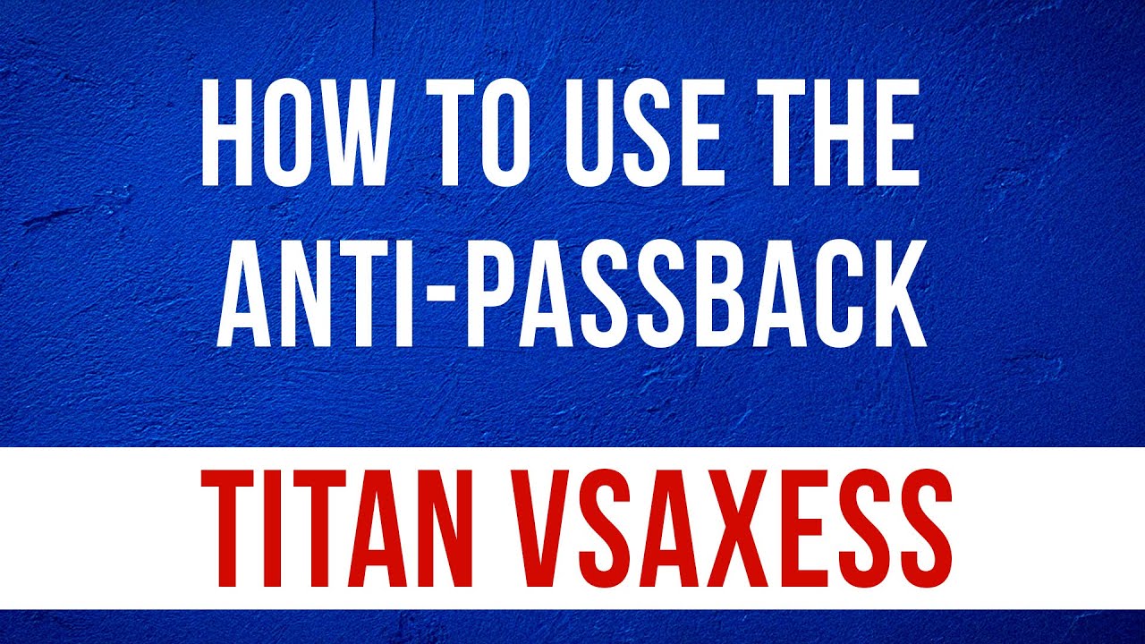 How to Use the Anti-passback Function in Titan VSAXESS Access Control Software - YouTube