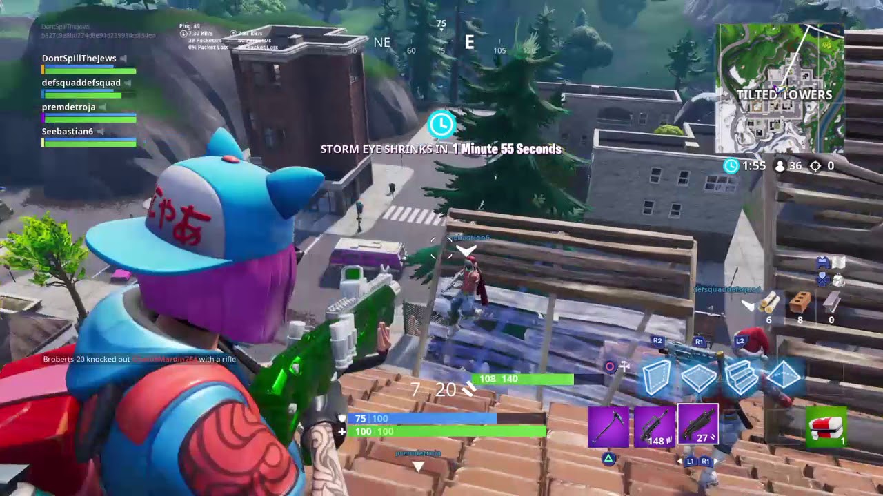 Fortnite - The Nazi is back in town - YouTube