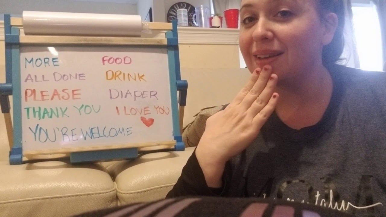 More signs for infants (ASL) - YouTube