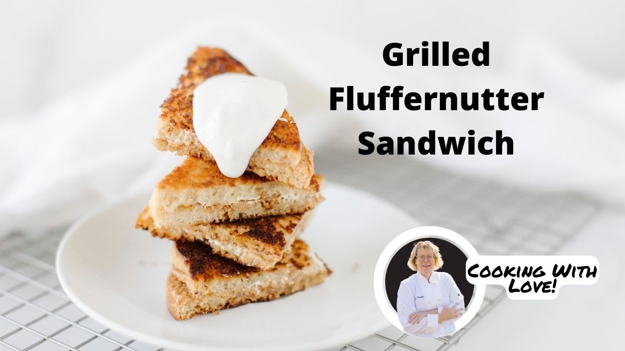 Fluffernutter Griddle Grilled Sandwich - YouTube