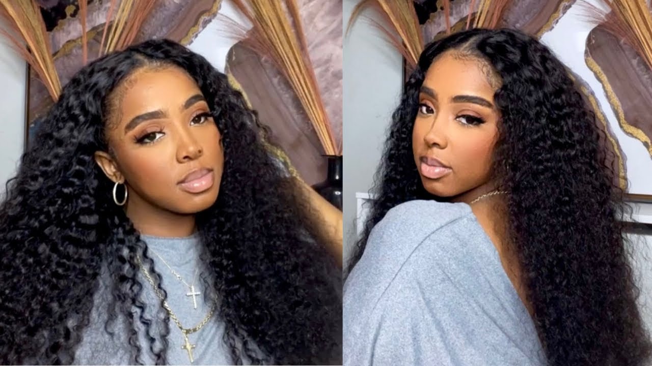 The Most Natural Looking V-Part Wig | No Leave Out Ft V-Show Hair - YouTube