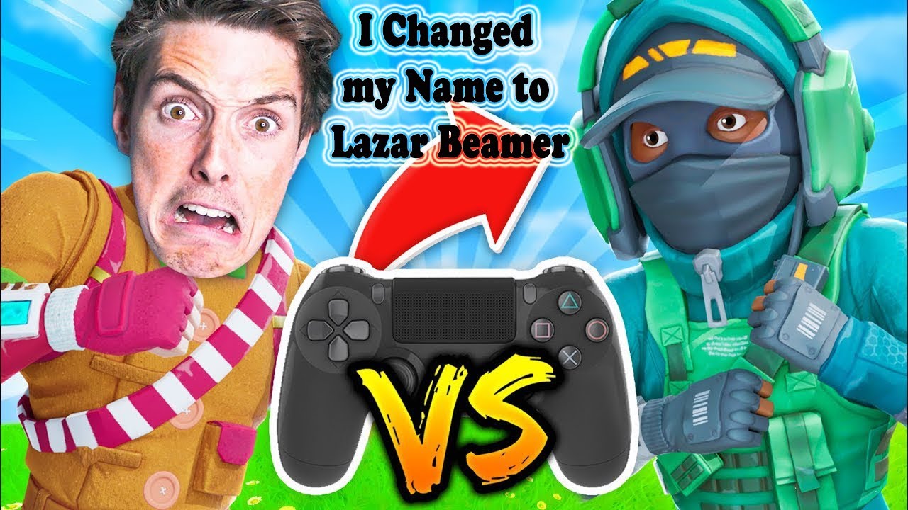 Lazarbeam First Game On Controller *Lazar Beamer* - YouTube