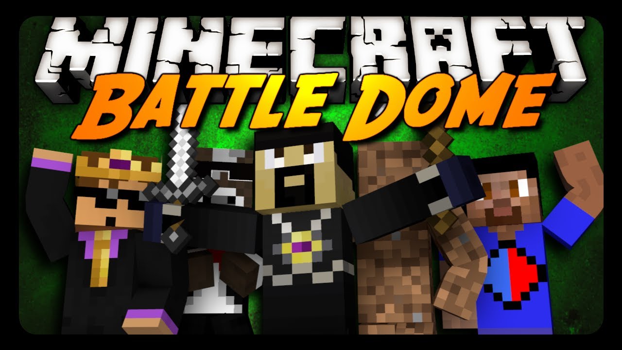 Minecraft Mini-Game: BATTLE DOME! w/ AntVenom & Friends! - YouTube