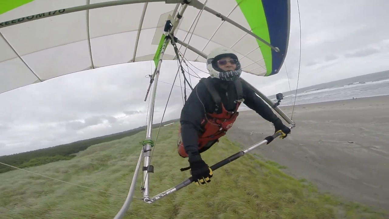 Epic hang gliding Area B (Sand Dune Gooning) day 06-15-20 - YouTube