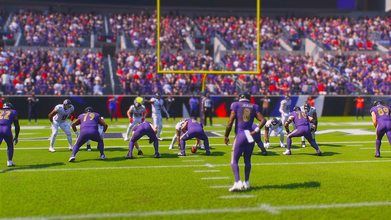 Madden 25 Gameplay | Baltimore Ravens vs Atlanta Falcons - YouTube