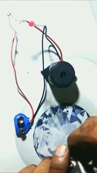 LDR sensor buzzer project #shortvideo #youtubeshorts #ldr #electronic ...