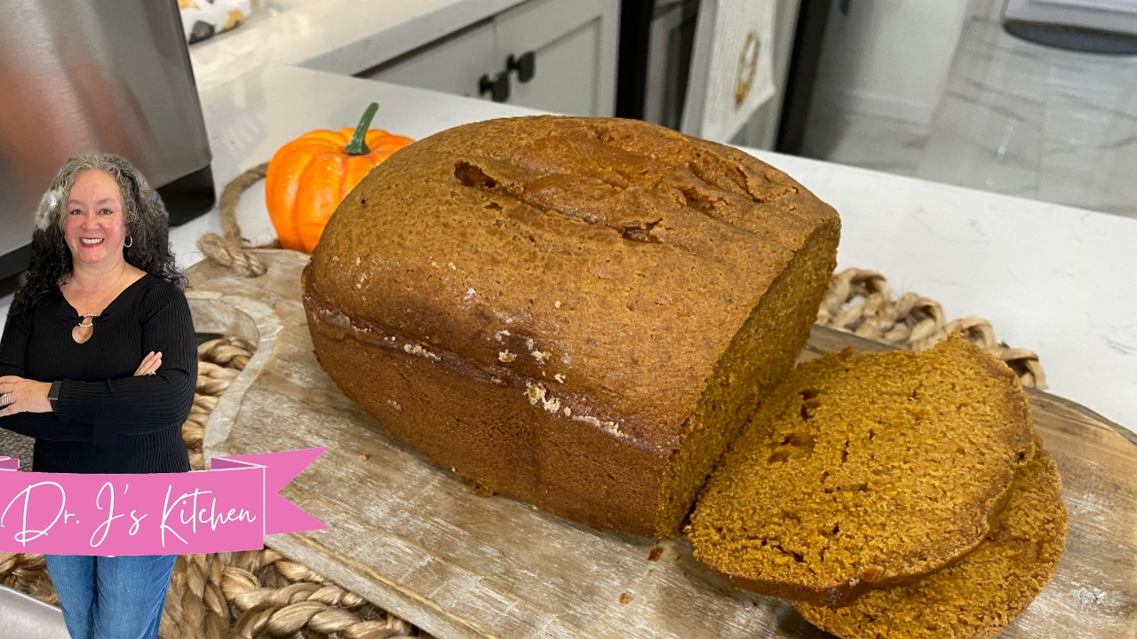 Bread Machine Pumpkin Bread - YouTube