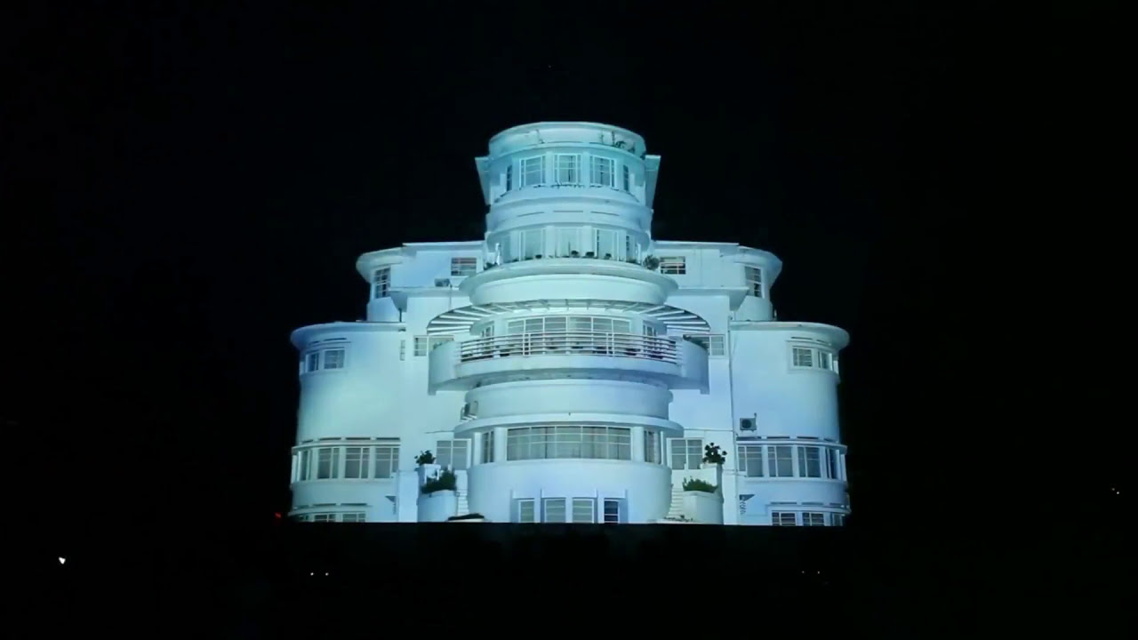 Contoh Credit title musik I Video Mapping - YouTube