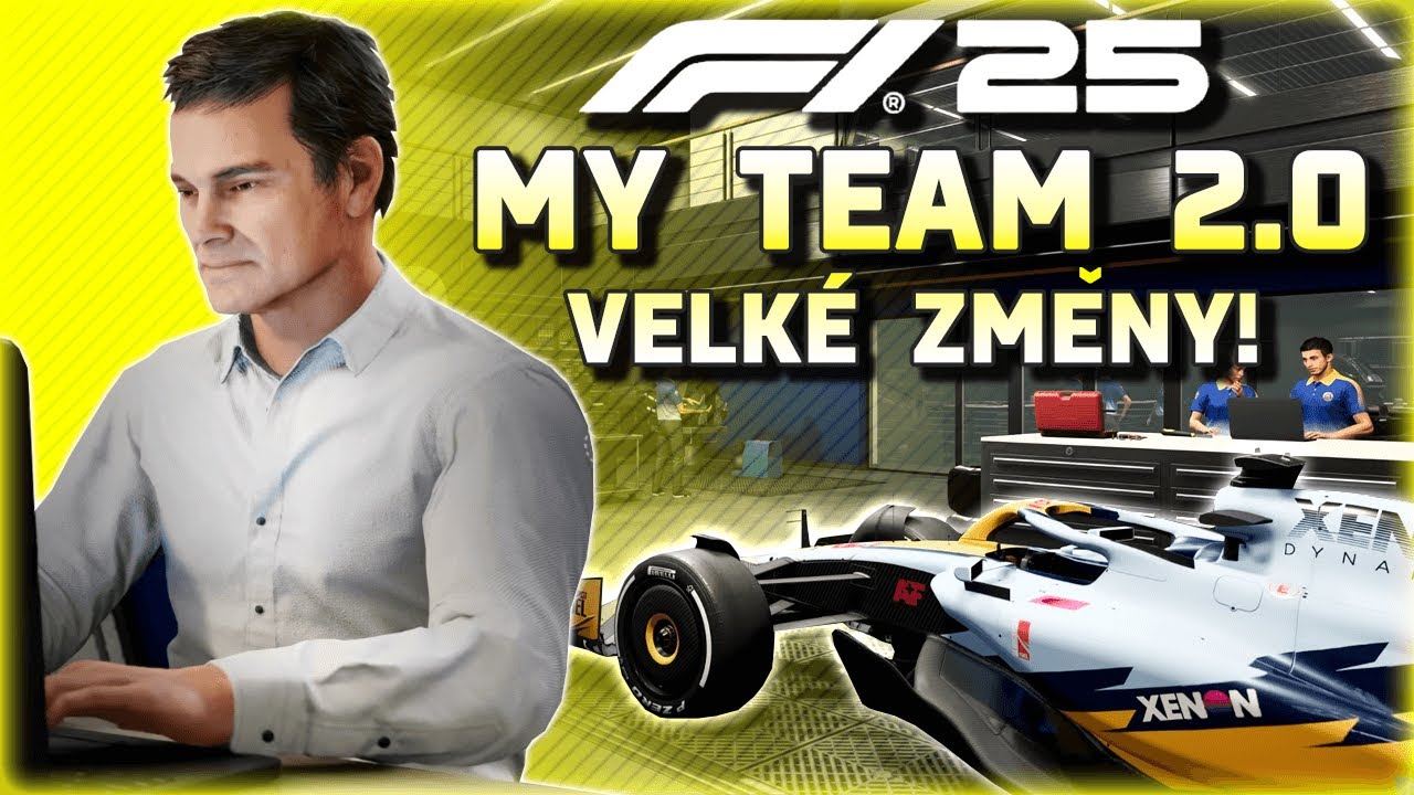F1 25 My Team 2.0 Vypadá Skvěle?! Novinky a Podrobnosti k Přepracované My Team Kariéře! - YouTube