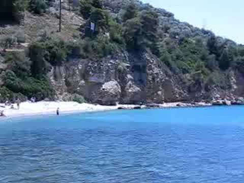 Megalos Mourtias Beach Alonissos - YouTube