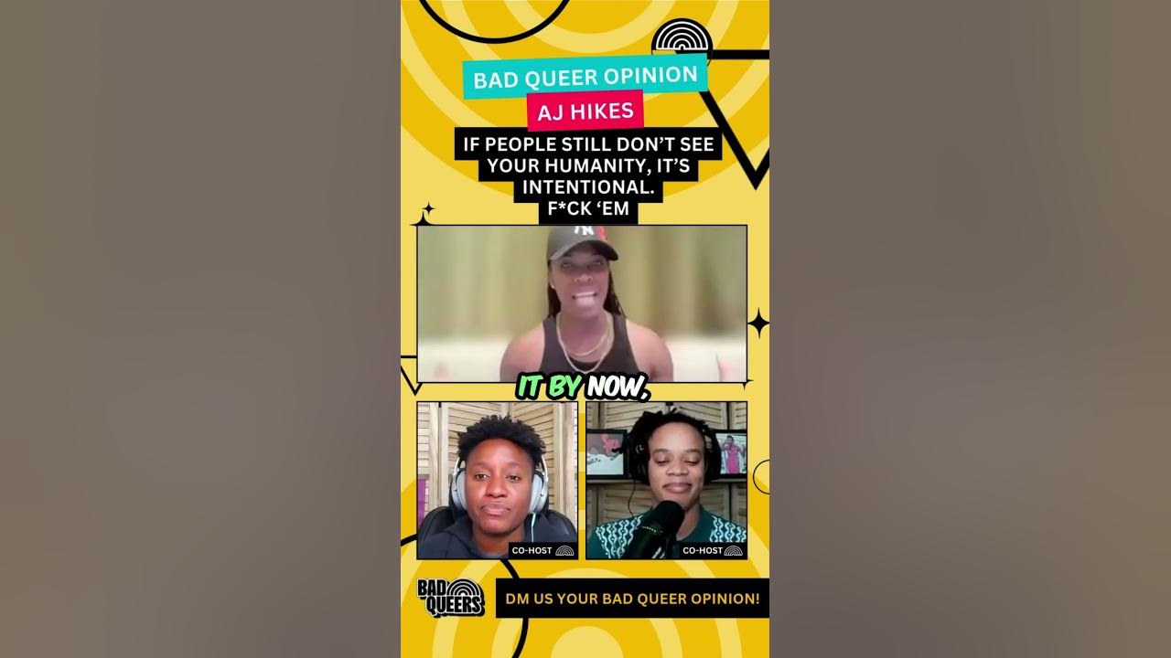 AJ Hikes | Bad Queer Opinion | Bad Queers #podcast - YouTube