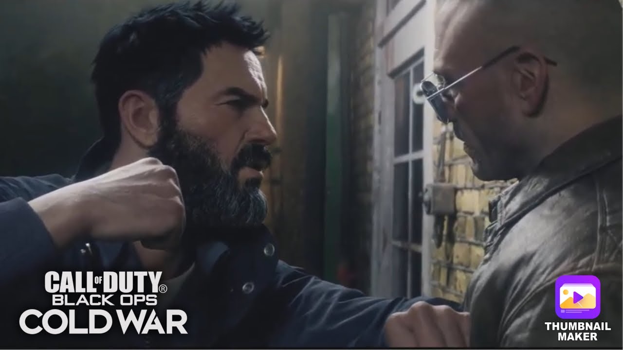 Call of Duty: BOCW - Confrontation Cutscene (PS5) - YouTube