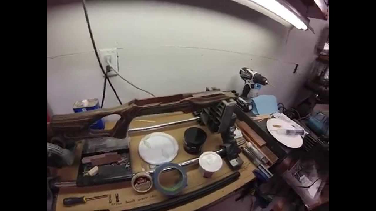 RUGER 10/22 VANTAGE / KIDD REAR TANG BEDDING AND PILLAR 5 - YouTube