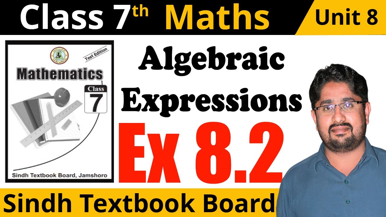🔴 Unit 8 Exercise 8.2 Class 7 Maths Sindh Textbook Board - YouTube