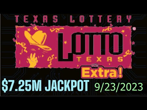 Lotto Texas Winning Numbers 23 September 2023. Today TX Lotto Drawing ...