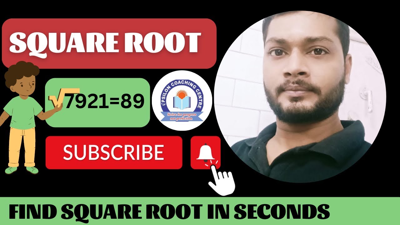 FIND SQUARE ROOT IN SECONDS YouTube