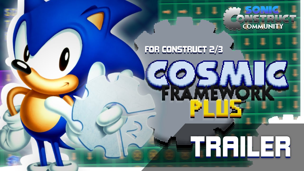 Cosmic Framework Plus - Trailer (Sonic Engine - Construct 2/3) - YouTube