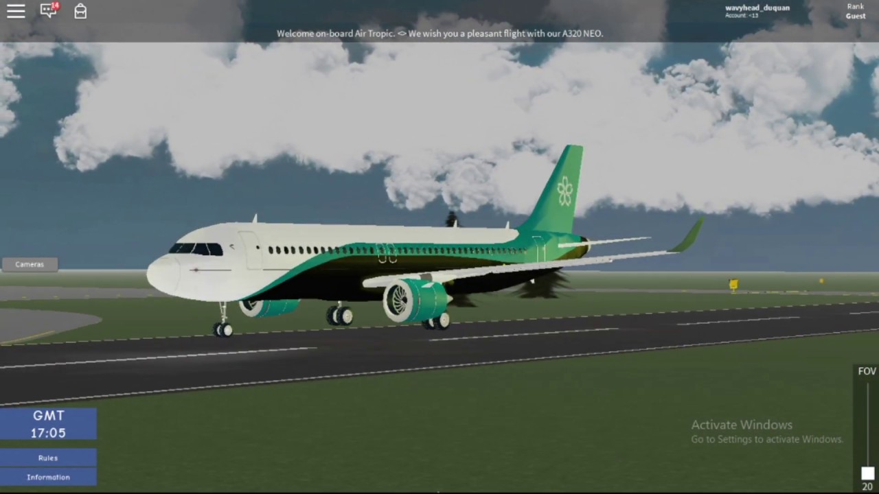 [ROBLOX] Airline review - Air Tropic. - YouTube