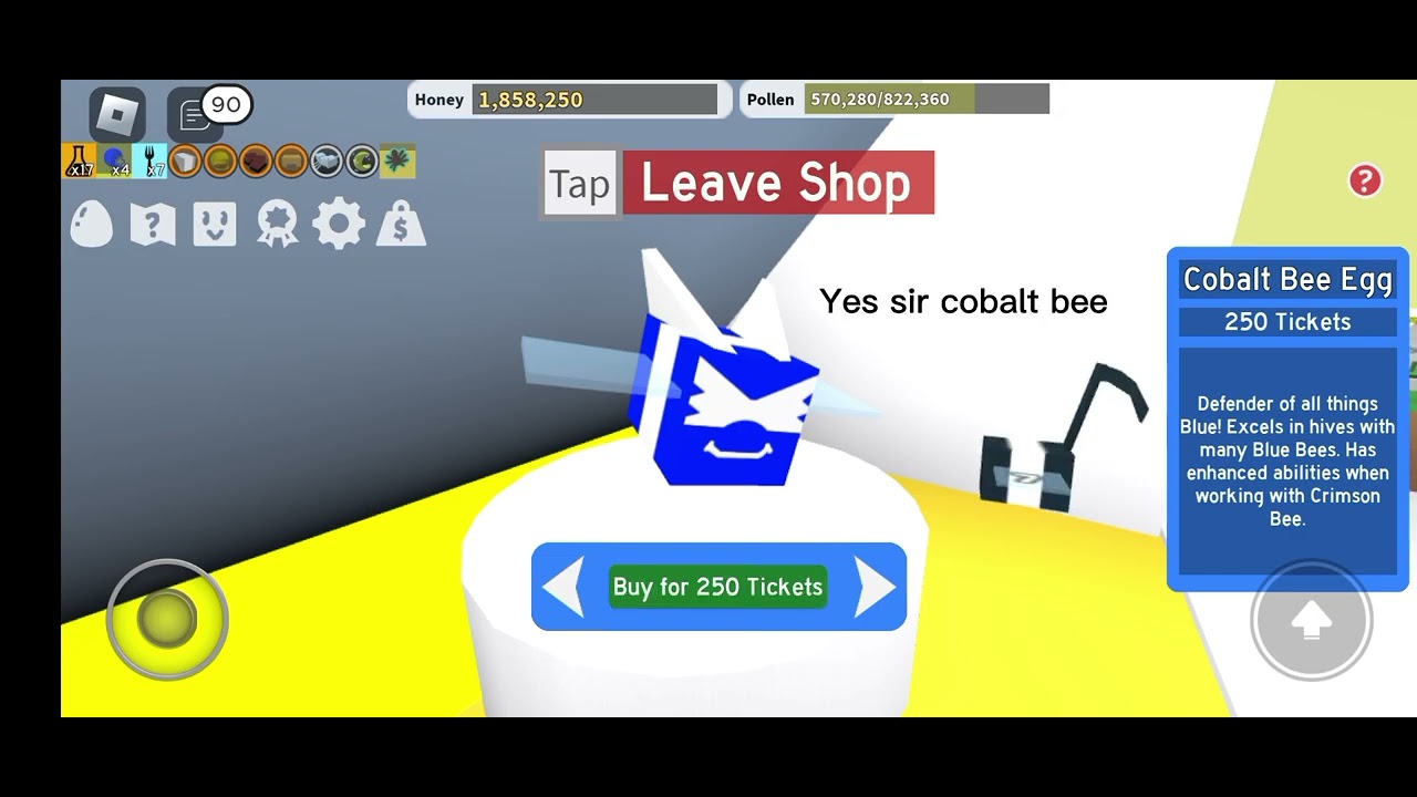 Cobalt bee bee swarm simulator EP1 - YouTube