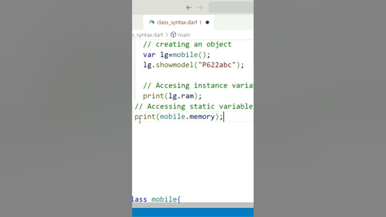 How to Accessing Static variable using class name #tranding #shorts #tranding - YouTube