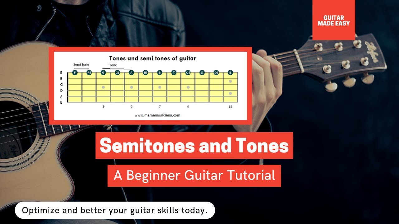Semitones and Tones easily explained and demonstrated - YouTube