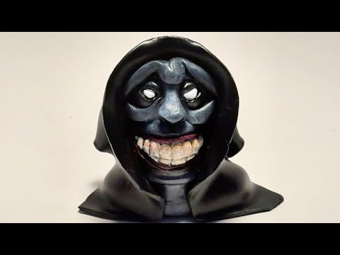 How to sculpt The Grinning Shadow: Sculpting a Creepy Clay Figure from ...