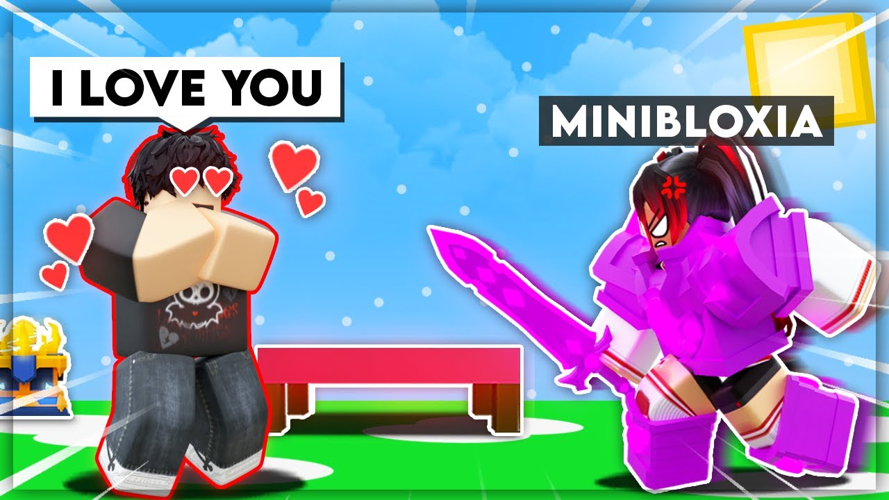 So I Went *UNDERCOVER AS MY GIRLFRIEND* In Roblox BedWars! - YouTube