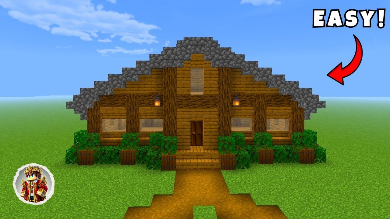 Minecraft: Ultimate Starter Wooden Oak House | Tutorial [Easy Build ...